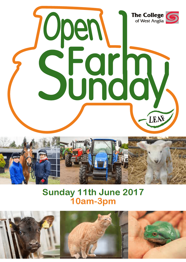 Come to our Open Farm Sunday event!